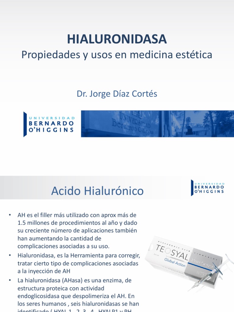 Clase Hialuronidasa Ubo | PDF | Alergia | Especialidades Medicas