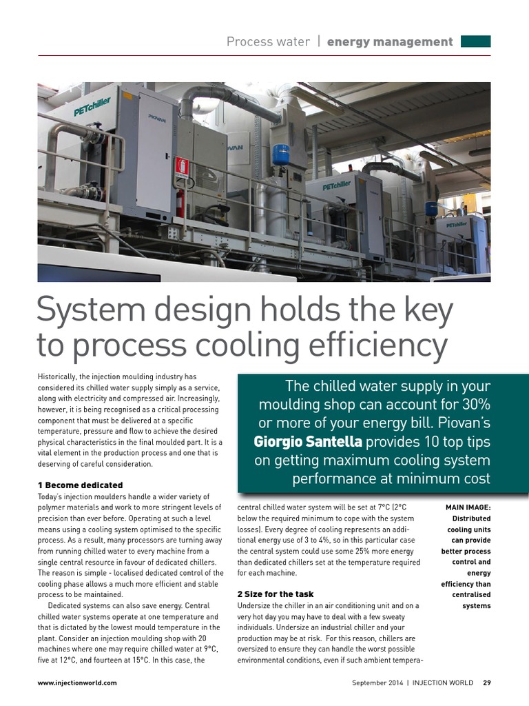 Process Water Cooling IWSeptember2014 | PDF | Air Conditioning ...