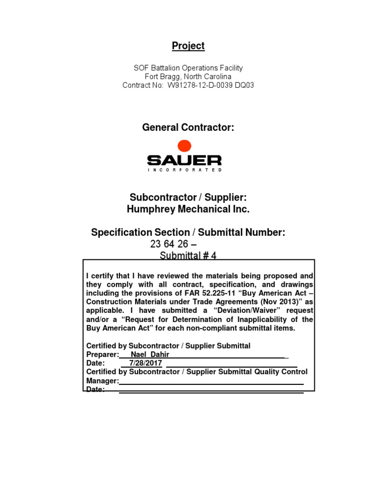 Submittal Patterson Bombs PDF | PDF | Pump | Bearing (Mechanical)