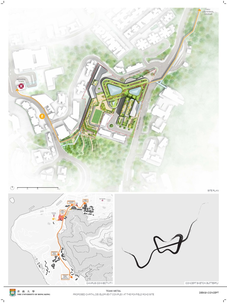 HKU Centennial Campus: Site Plan | PDF | Lecture