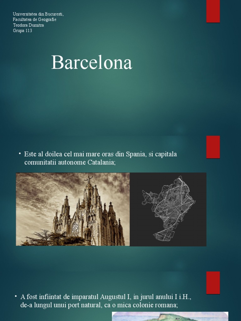 Barcelona Power Point Presentation | PDF