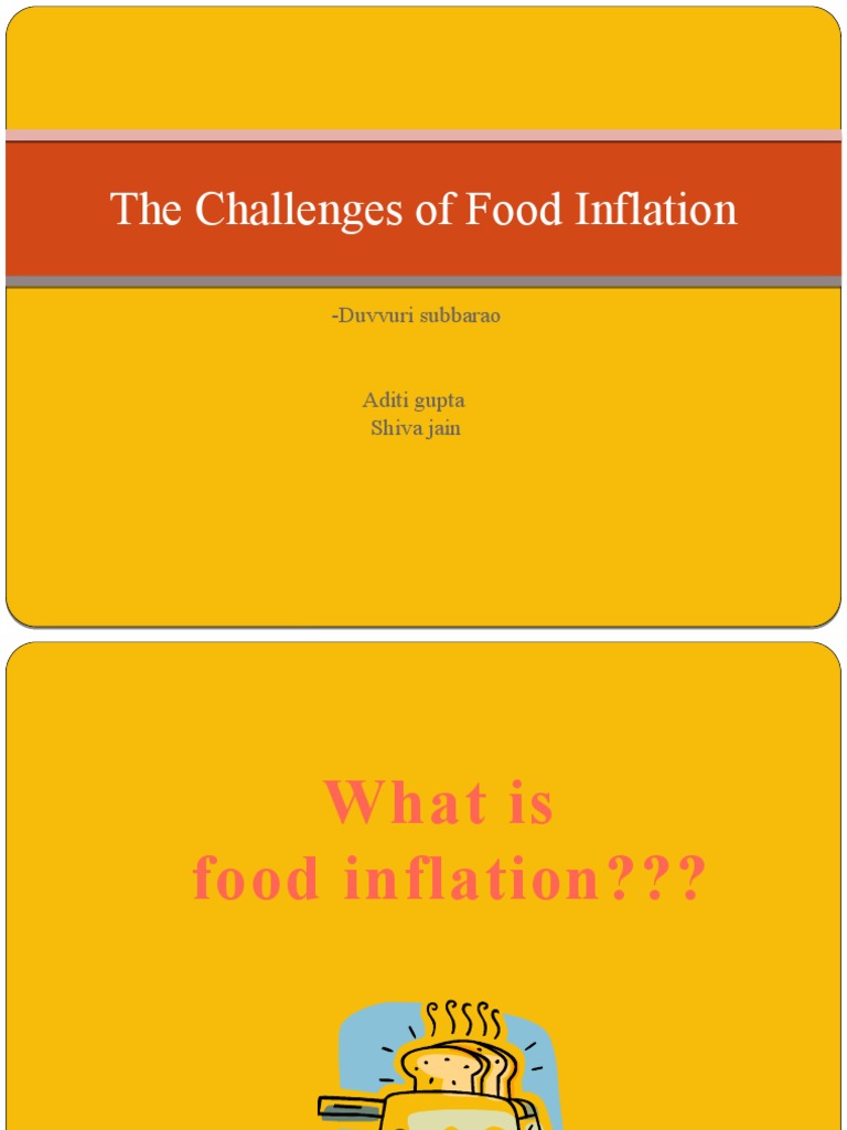 Understanding Food Inflation Challenges | PDF | Inflation | Foods
