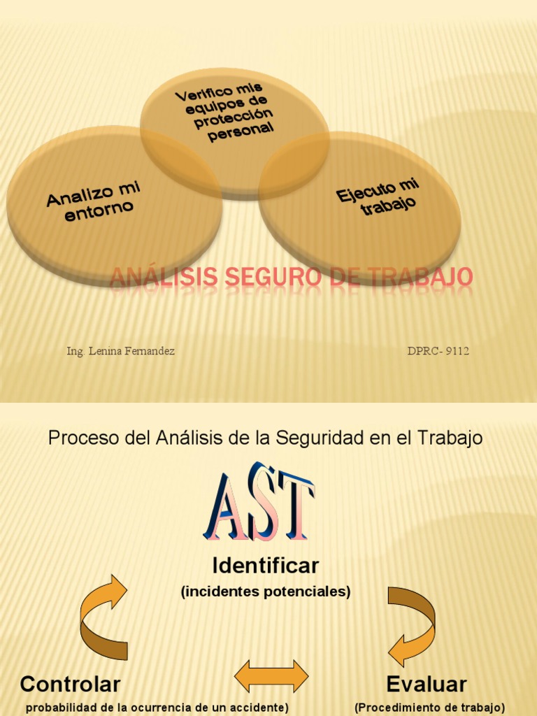 Análisis de Seguridad en el Trabajo (AST) | PDF | Naturaleza | Salud y ...