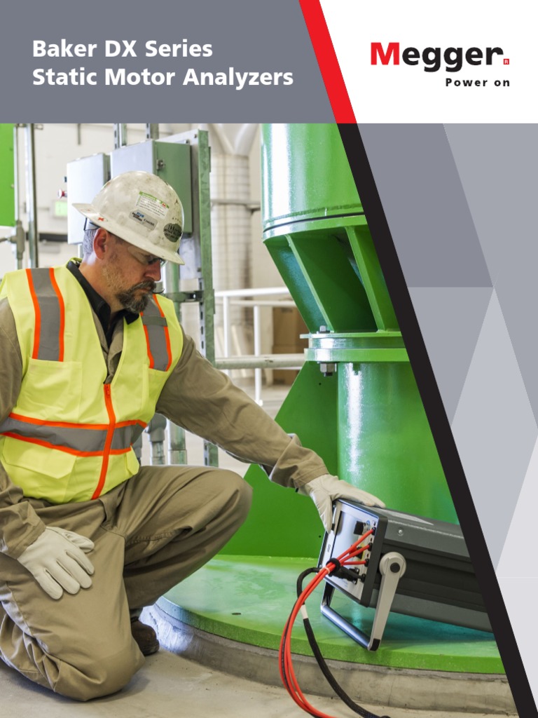 Baker DX Series Static Motor Analyzers | PDF | Electric Motor | Hertz