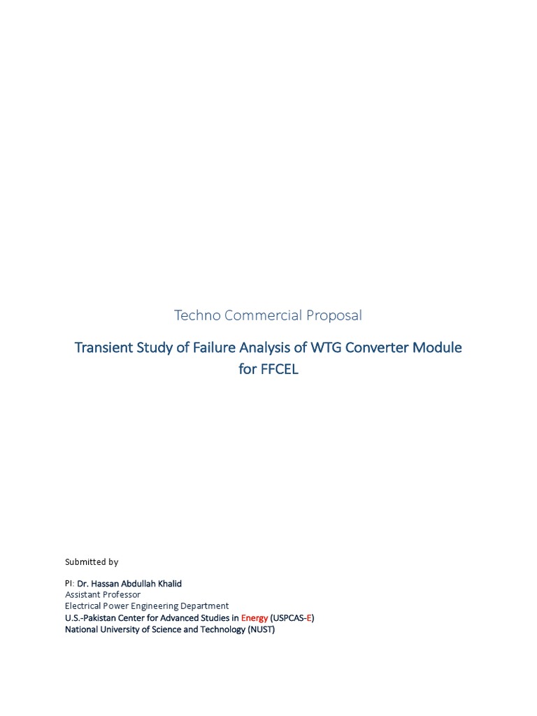 Techno-Commercial Proposal PDF | PDF | Electrical Grid | Electrical ...