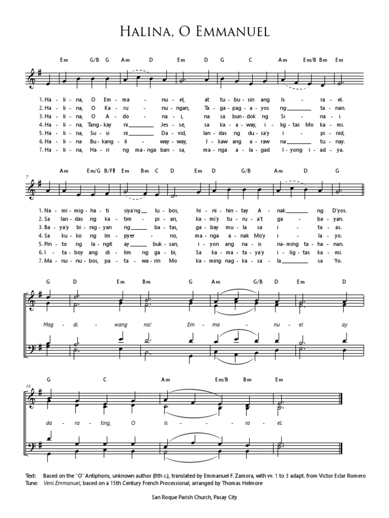 Halina, O Emmanuel | PDF