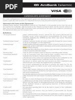 UBP CC Terms and Conditions | PDF | Credit Card | Visa Inc.