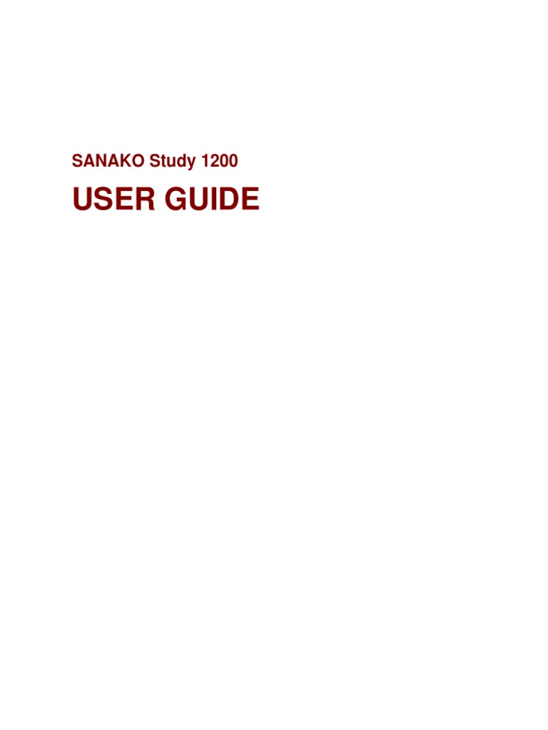 Tutorial Sanako Study 1200 Ing | PDF | Icon (Computing) | Computer File