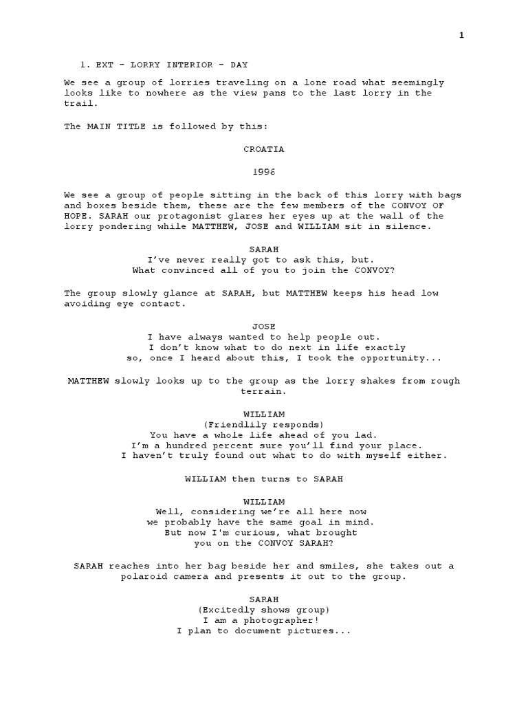 My Convoy Script | PDF