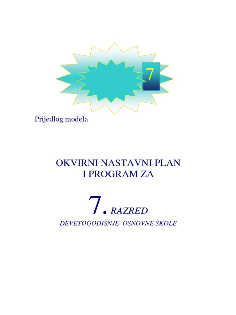 2npp Za VII Razred-Bosanski Jezik PDF | PDF