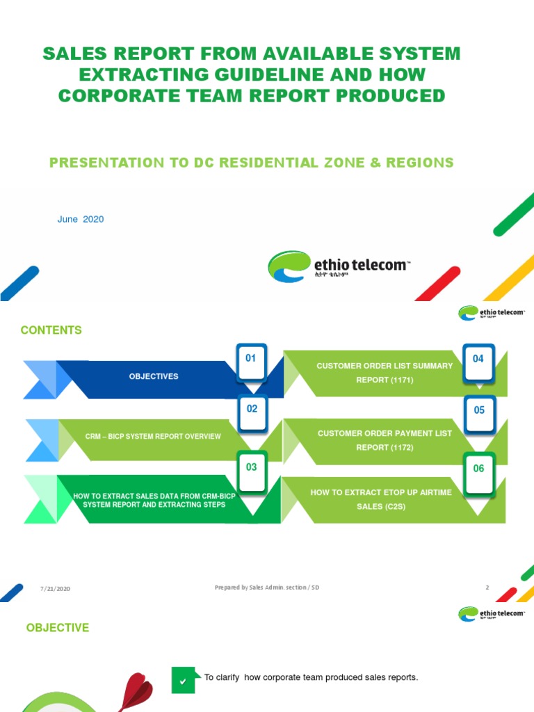 System Based Sales Report Extraction Guideline - 21072020 | Download ...