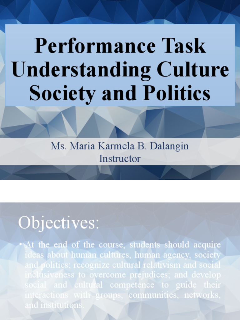 UCSP-Performance-Task in 2020 | PDF