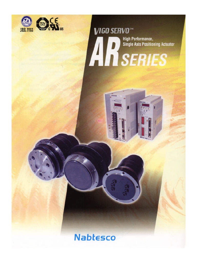 Nabtesco AR Brochure | PDF