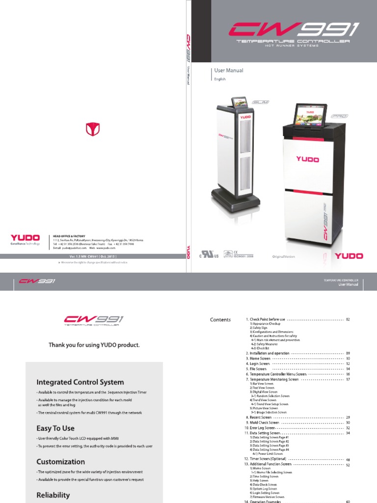 Temperature Controller Manuals | PDF