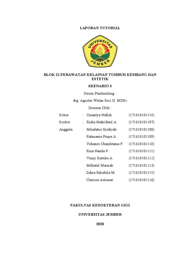 Laporan Tutorial L Skenario 3 | PDF