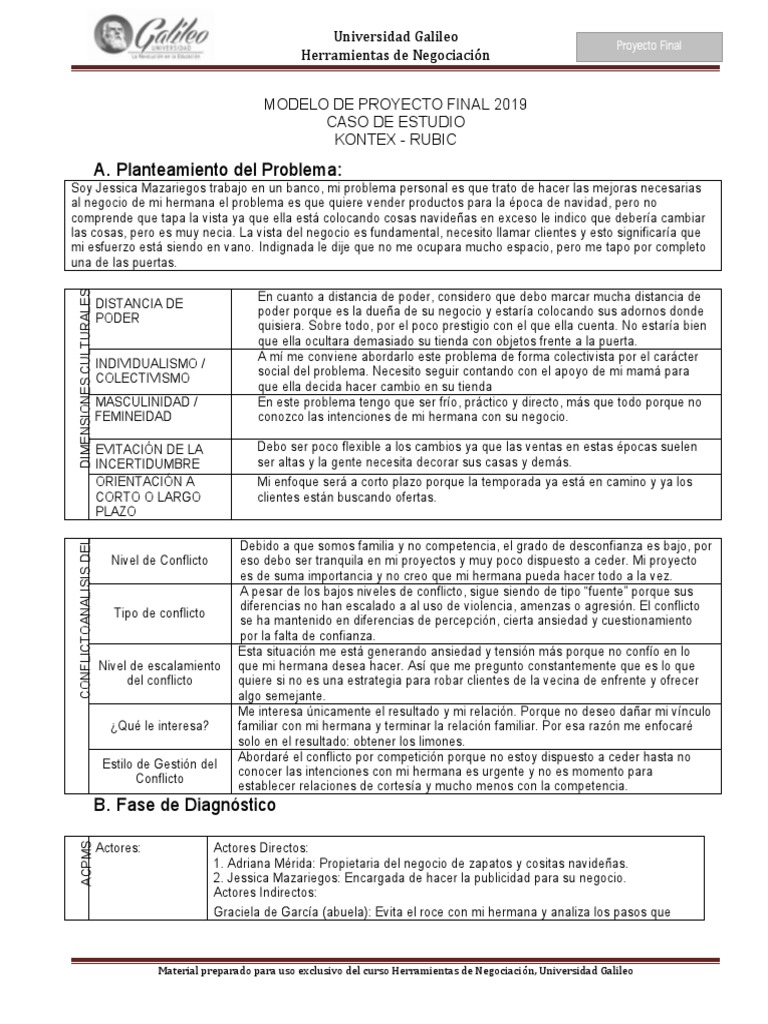 Mazariegos Garcia Jessica Paola Proyecto Final 13004385 | PDF | Negociación | Publicidad