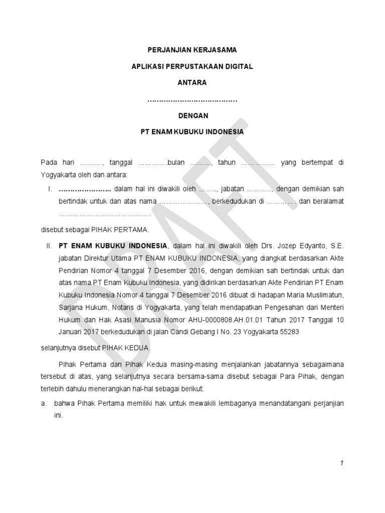 Contoh Pks Pmbuatan Aplikasi | PDF