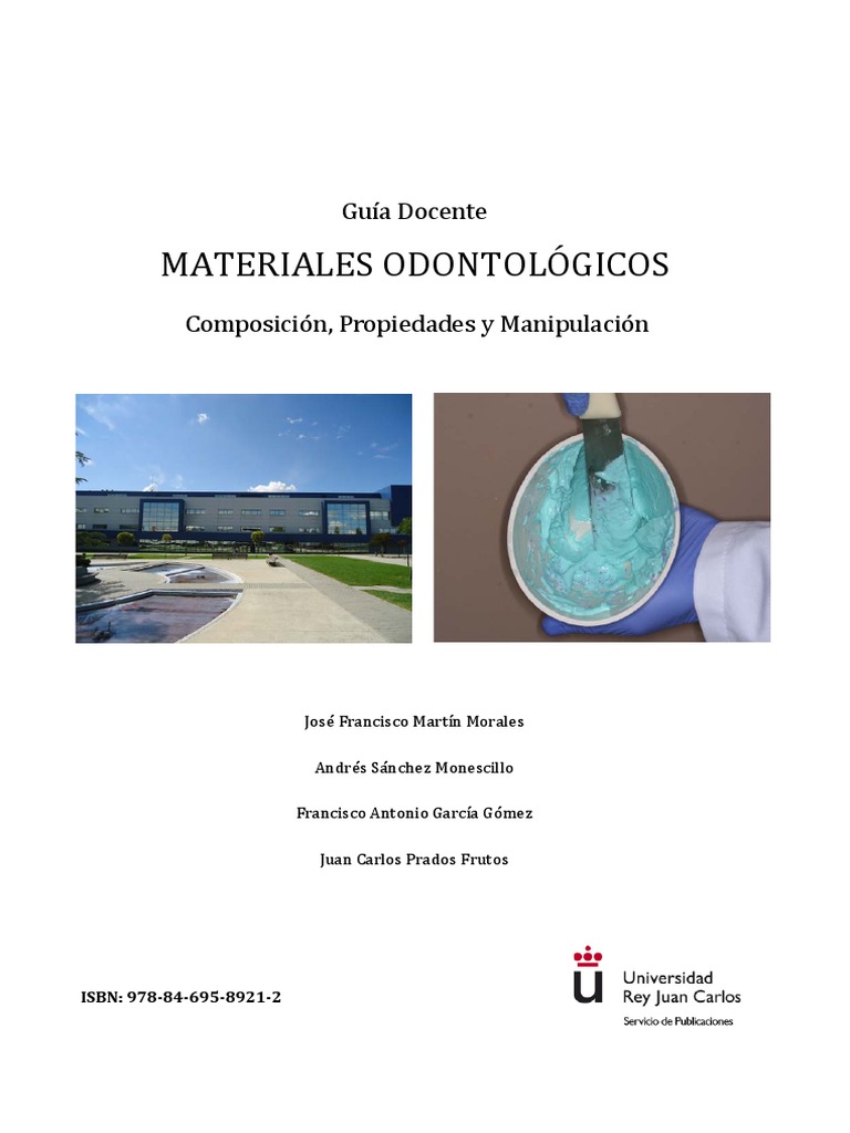 Guia Materiales Dentales | PDF | Odontología | Dentadura postiza
