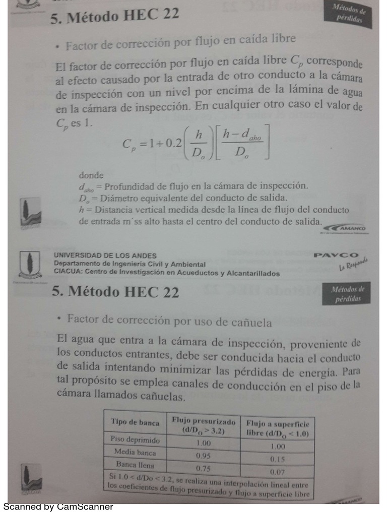 Método HEC-22 | PDF