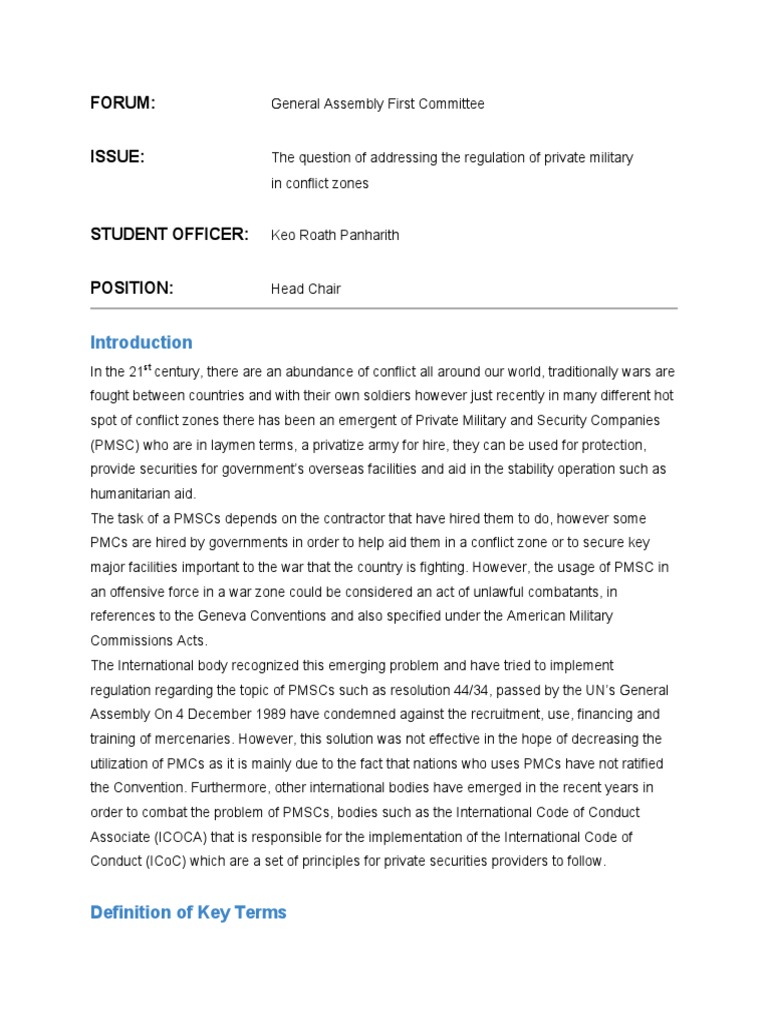 Niscmun Ga1 #1 | PDF | International Committee Of The Red Cross ...