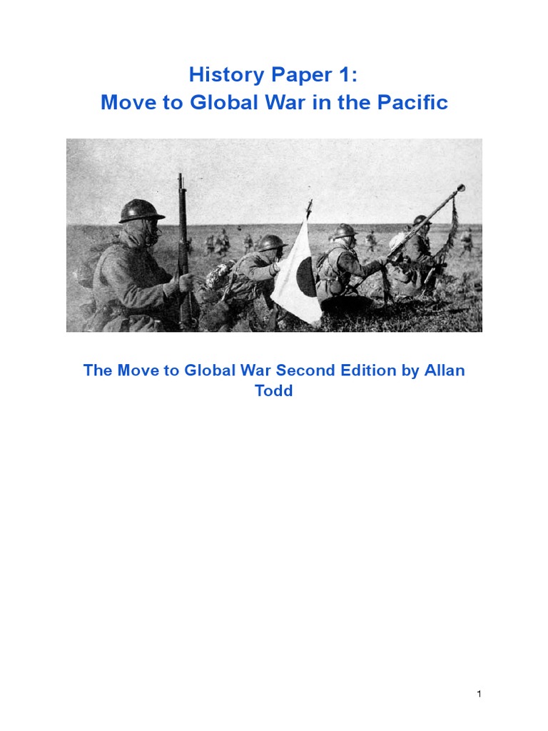 Move To Global War Japan | PDF | Empire Of Japan | Kuomintang