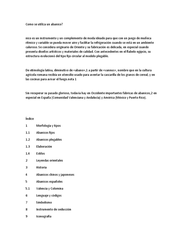Uso y origen del abanico en España | PDF | Pinturas | Escultura