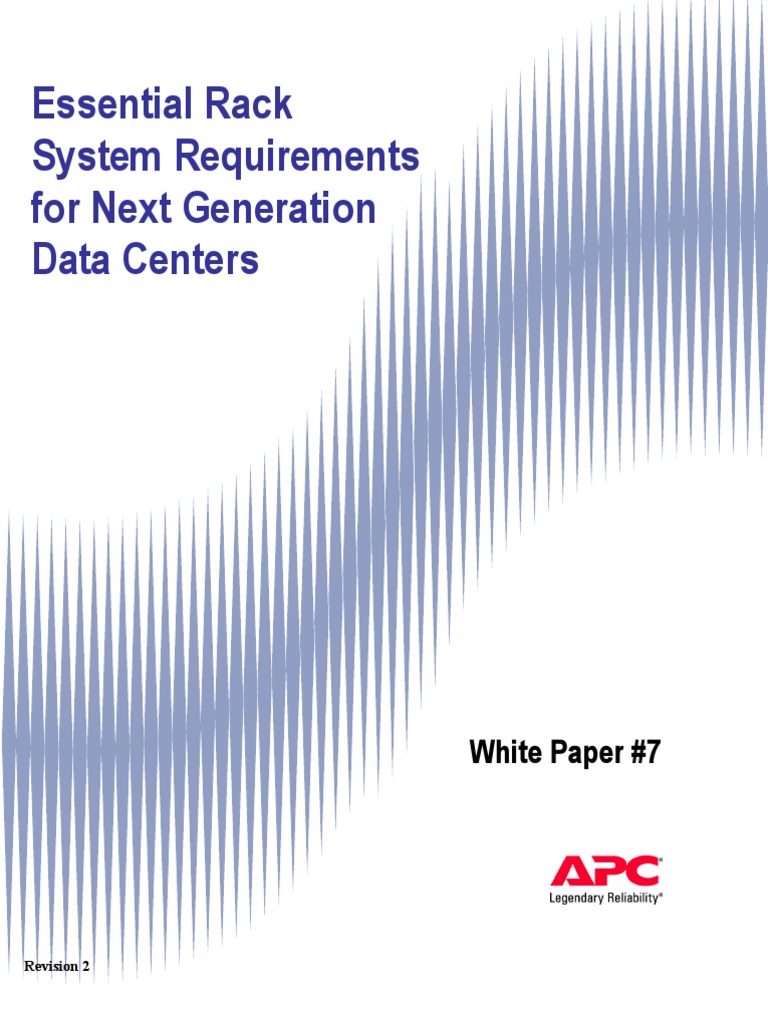 Essential Rack System Requirements For Next Generation Data Centers ...