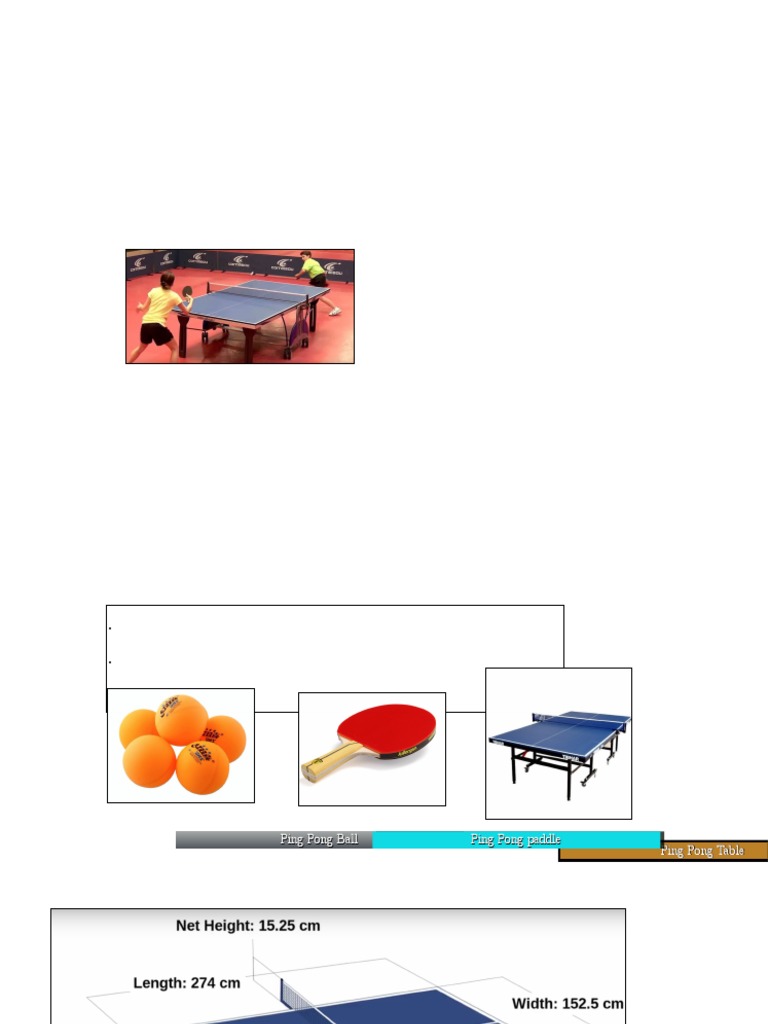 Ping-Pong: The Rules and Benefits of Table Tennis | PDF