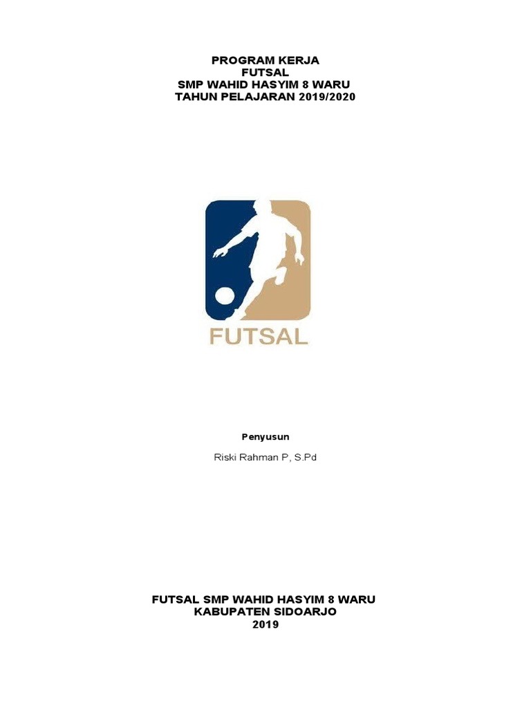 Program Kerja EKSKUL FUTSAL | PDF