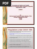 Control of Industrial Major Hazard Stable | PDF | Dangerous Goods | Hazards