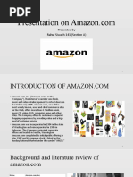 Amazon Company Profile | PDF | Economies | Computing