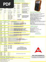 Digitech QM1529 Multimeter Manual | PDF