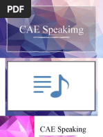 CAE Speaking Part 3 | PDF | Verb | English Language