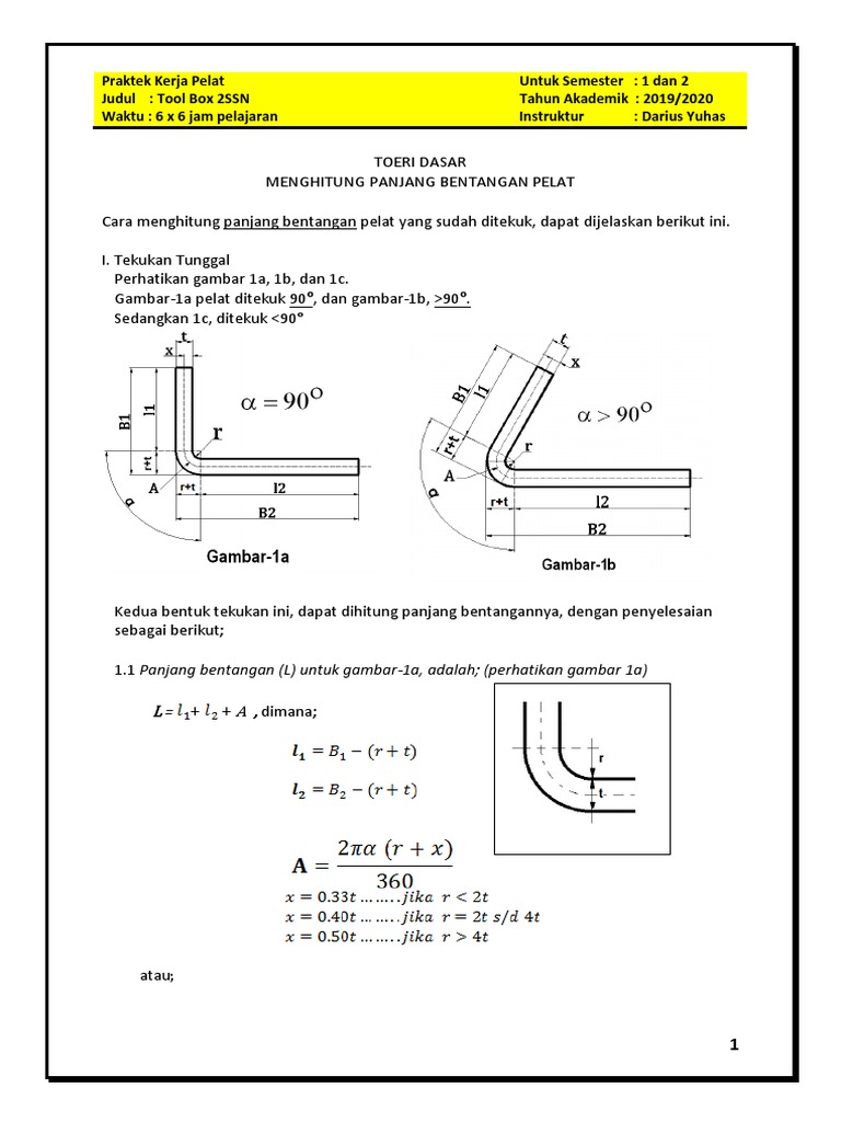 Teori Perhitungan Bentangan (1) - 1 PDF | PDF