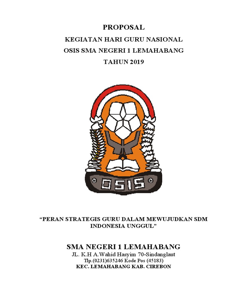 Proposal HGN Tinggal Tema, Anggaran, Susunan Acara | PDF