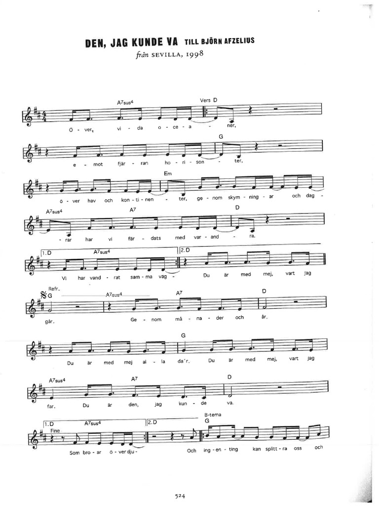 Den Jag Kunde Va | PDF