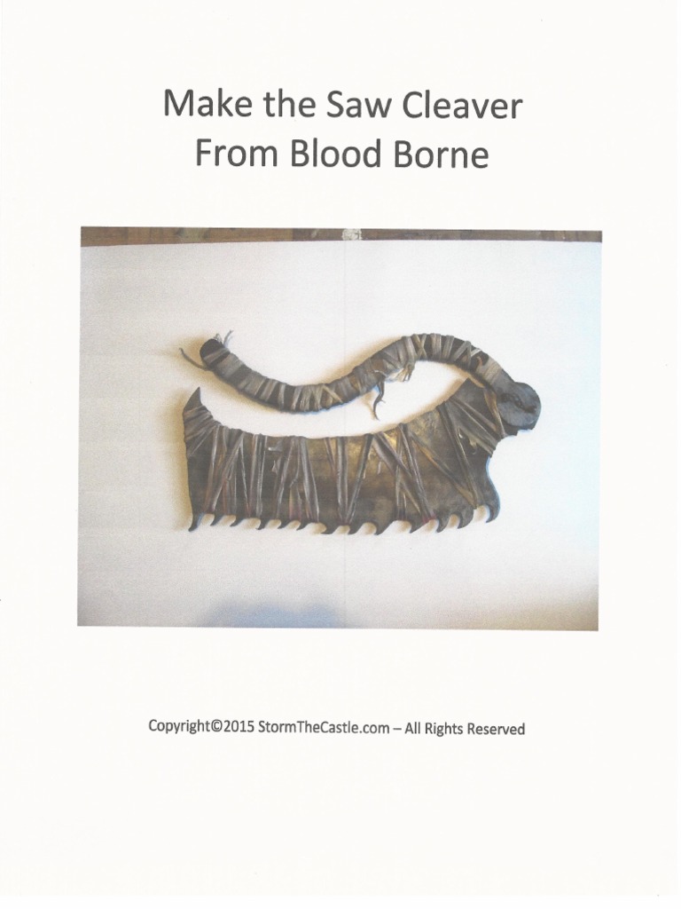 Saw Cleaver Template | PDF
