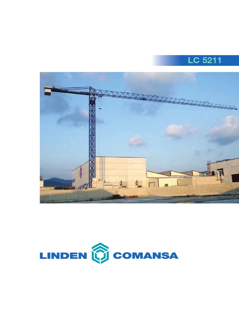 Grúa Flat-Top Comansa LC 5211 | PDF