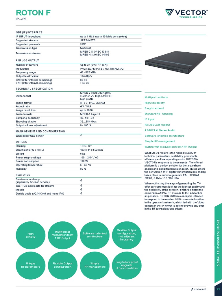 Roton F en | PDF | Information And Communications Technology | Media ...