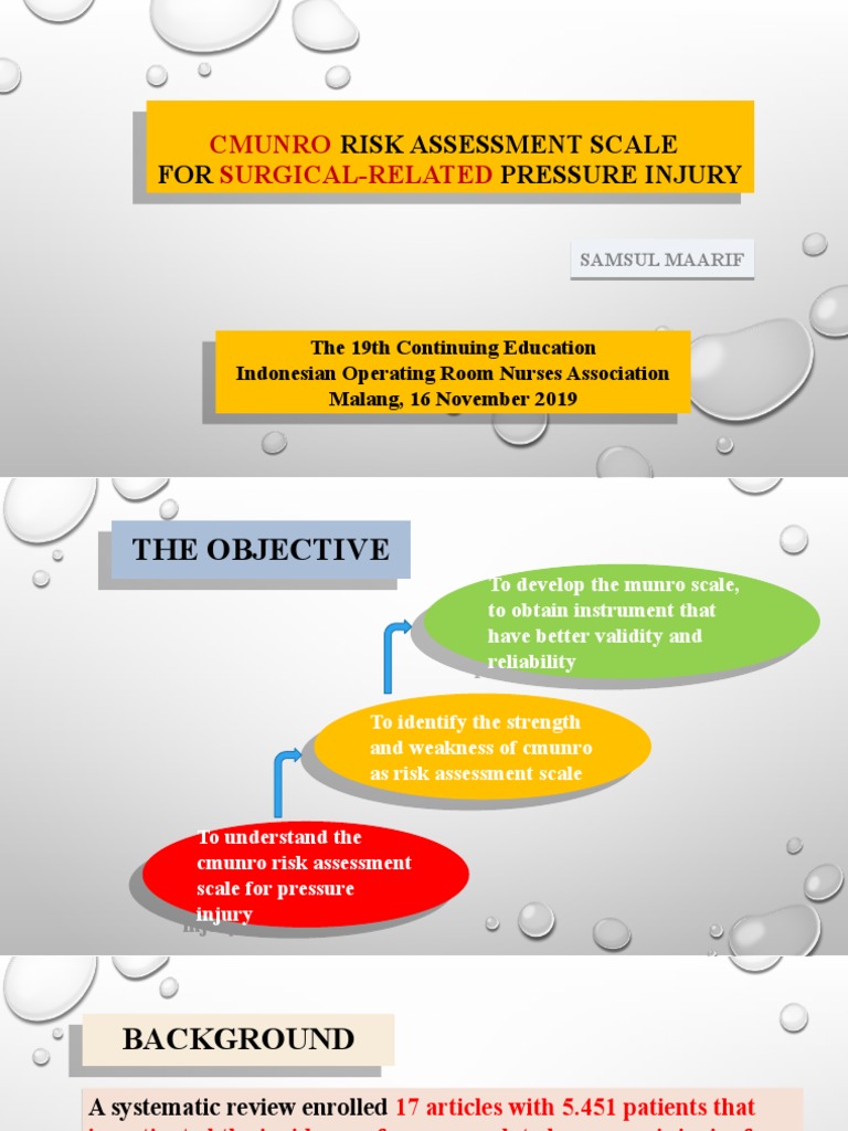 Munro Scale for Surgical Pressure Injury | PDF | Perioperative | Surgery
