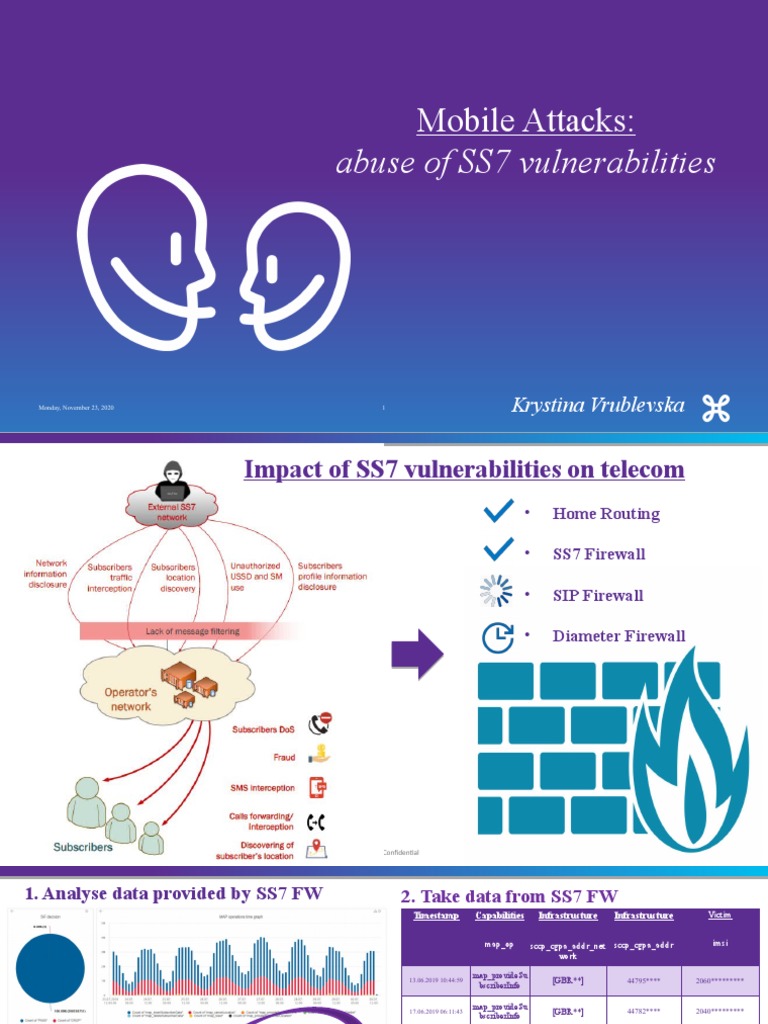 Mobile Attacks: Abuse of SS7 Vulnerabilities | PDF | Telecommunications ...