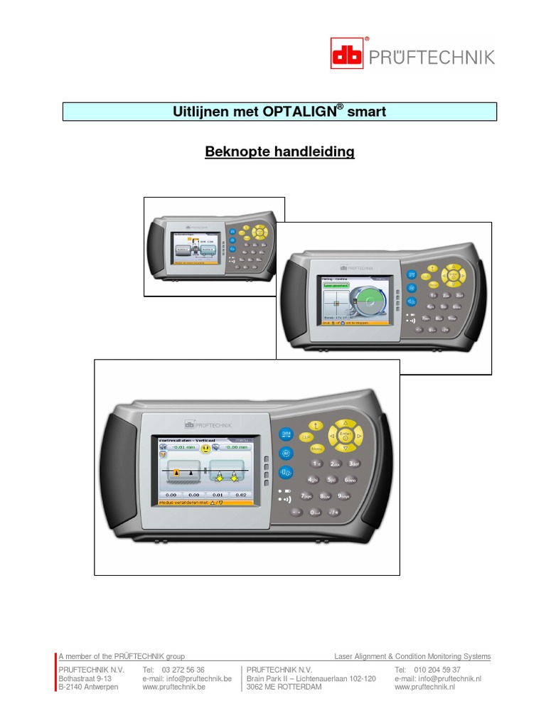 OPTALIGN Smart Handleiding NL-2 PDF | PDF