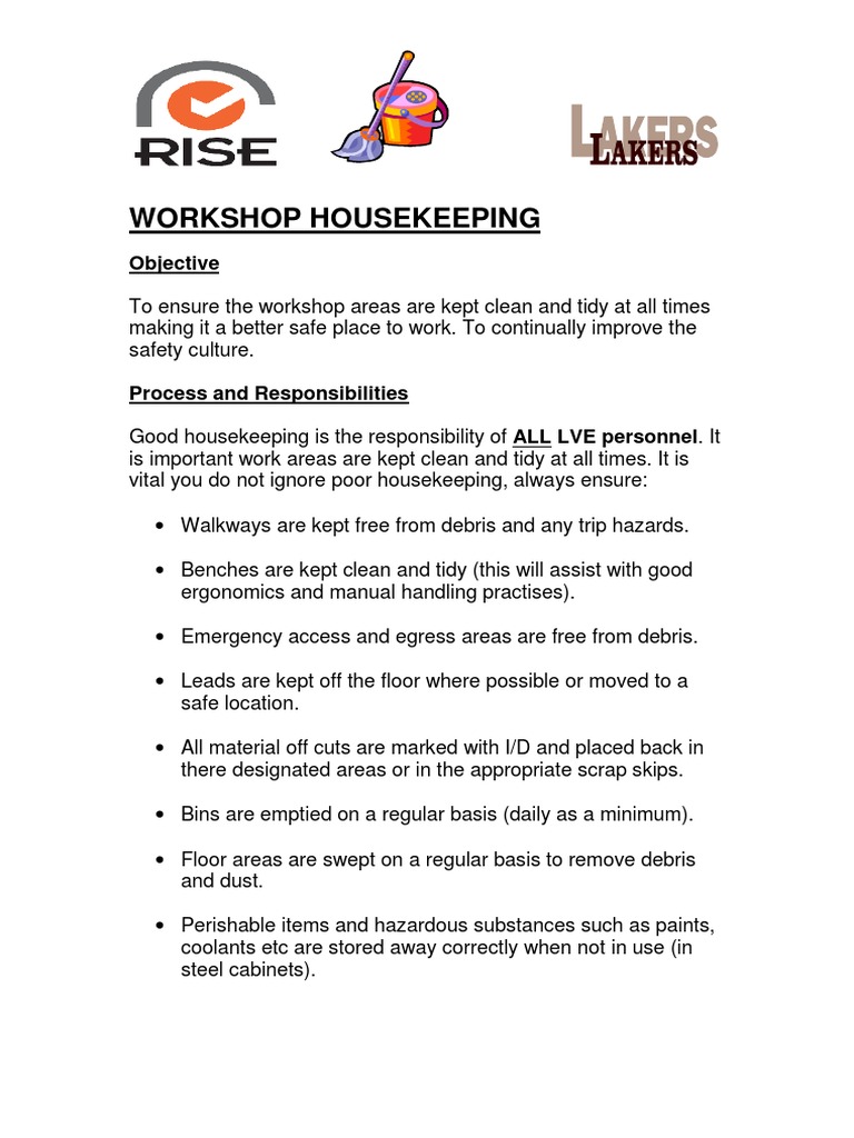 Workshop Housekeeping: Objective | PDF