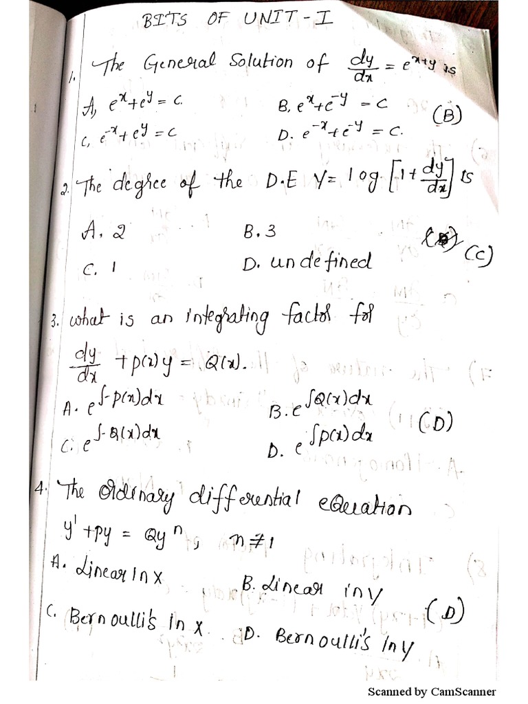 A collection of blank pages scanned by CamScanner without discernible ...