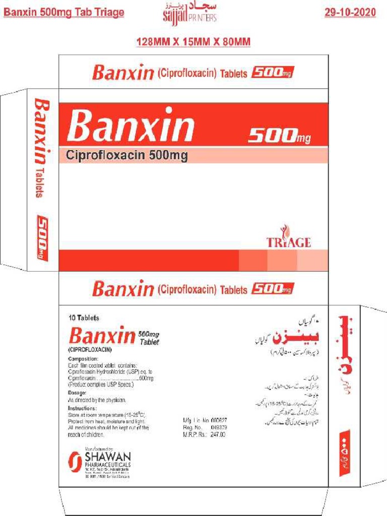 Banxin 500mg Tab Triage | PDF