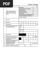 Declaration Format for MSME | PDF