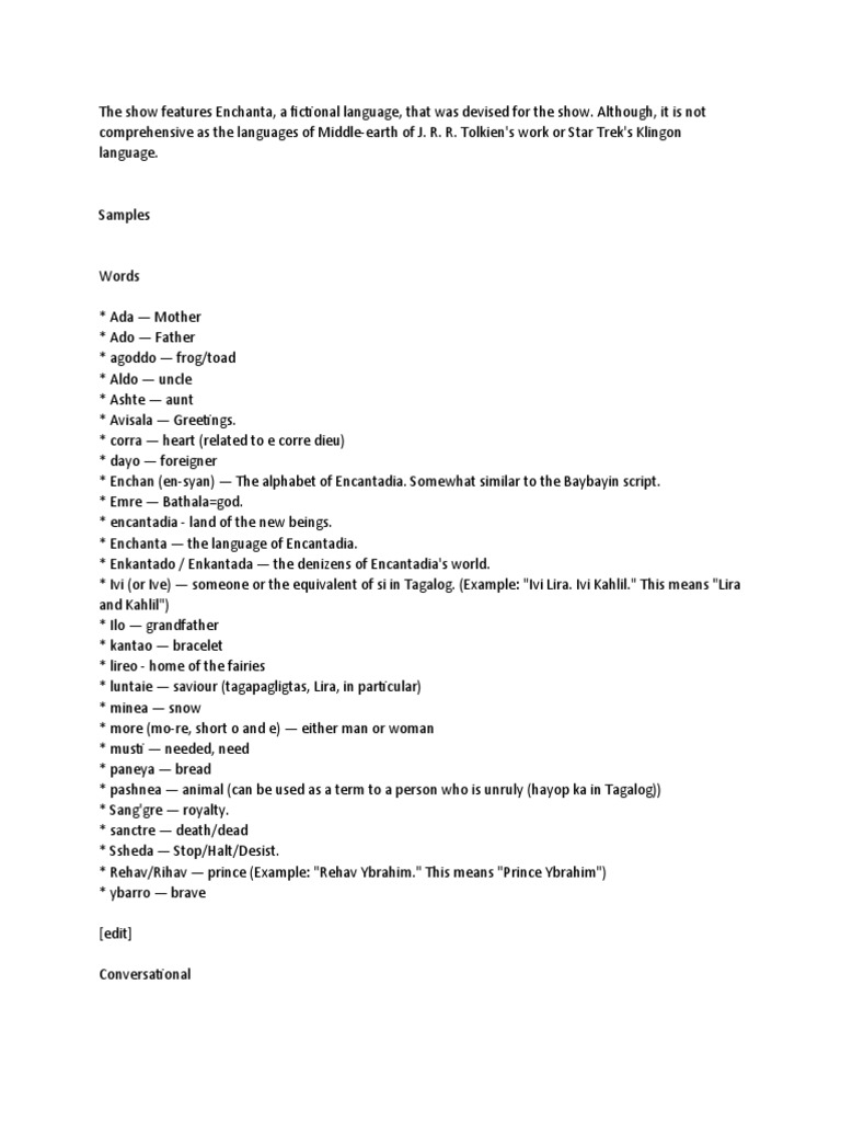 Enchan | PDF | Fantasy Tropes | Fairies