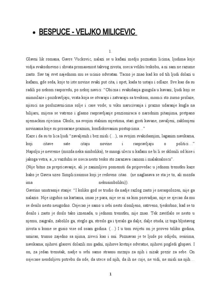 Veljko Milicevic | PDF