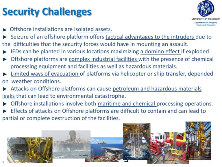 Offshore Risk Management - Security Assessment For Offshore Oil-7