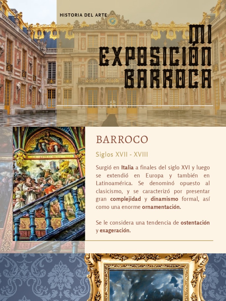 Mi Exposición Barroca | PDF